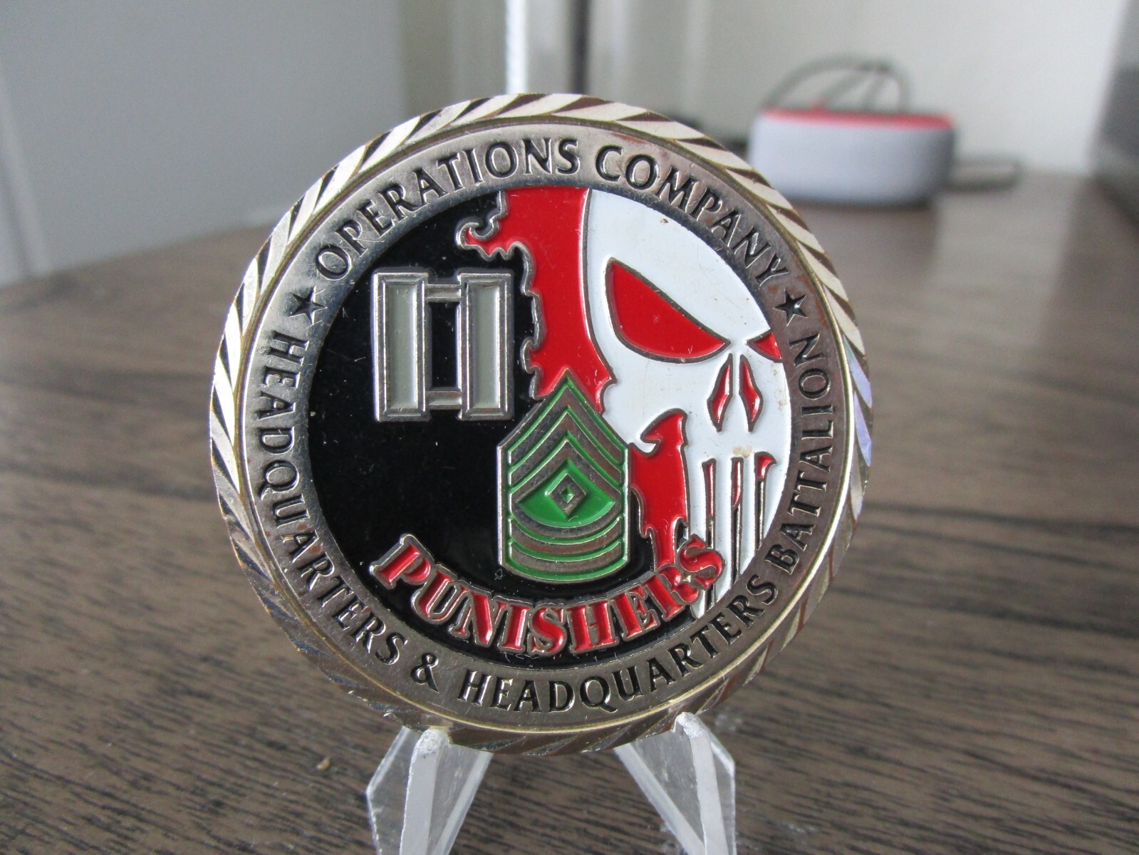 US Army 1st Infantry Division HHBN Operations Company Challenge Coin ...