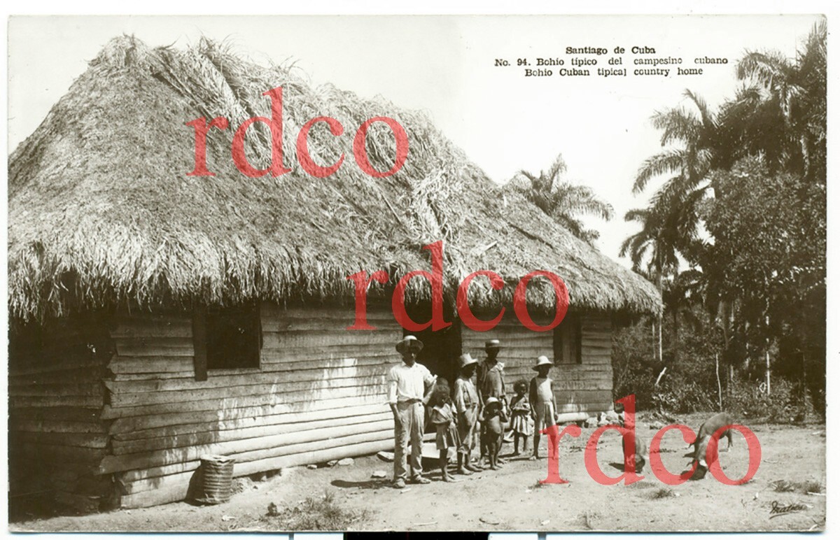 SANTIAGO Cuba, Bohio, cuban typical country home | eBay