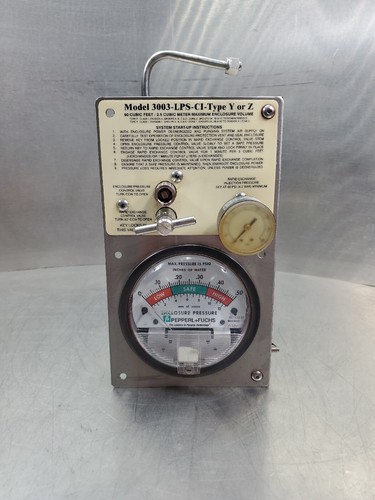 Pepperl+Fuchs Model 3003-LPS-CI Type Y or Z Enclosure Pres. Control ...