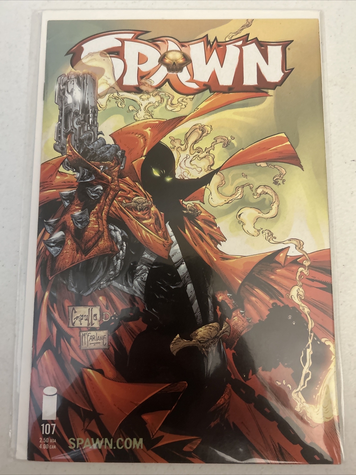 Spawn #107 Capullo McFarlane Image Comics | eBay