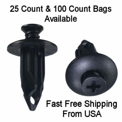 Bumper Cover Push Clip Retainer Fits GM 10140480 Chrysler 6502625 ...