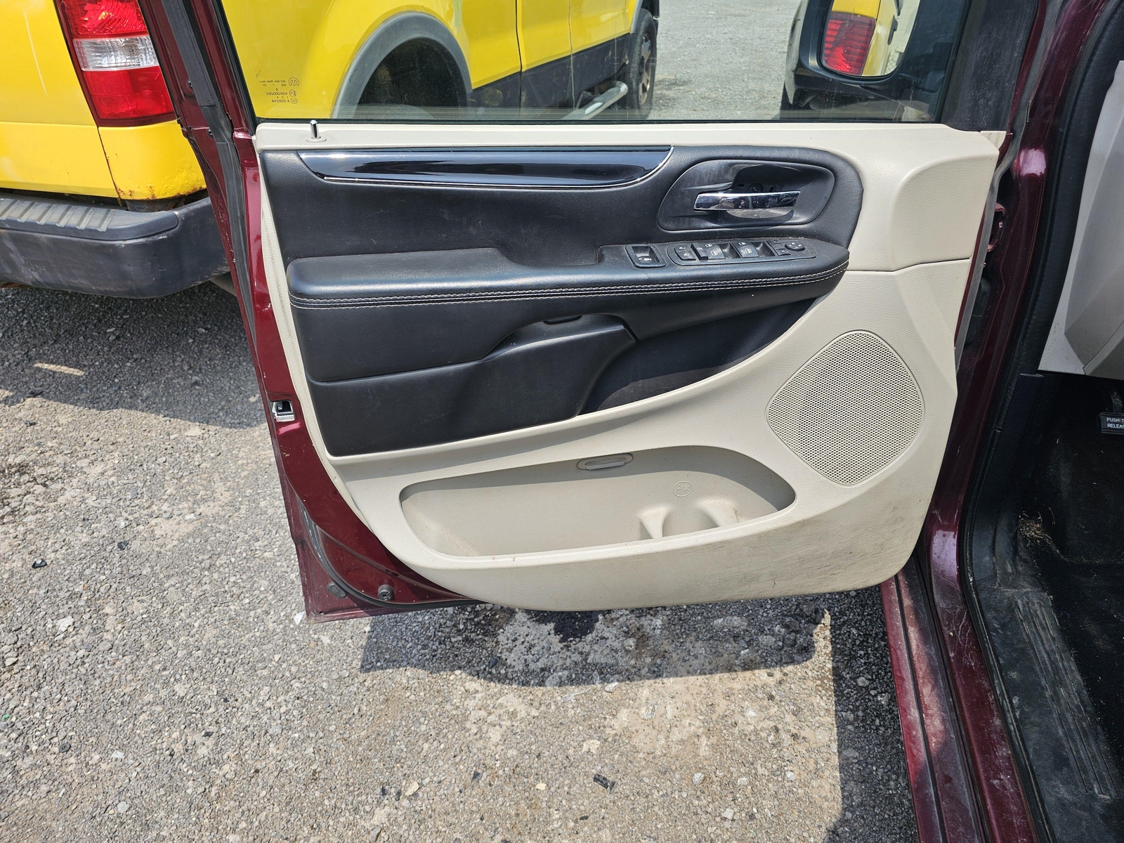 Front Door Trim Panel DODGE CARAVAN Left 17 18 19 20 | eBay