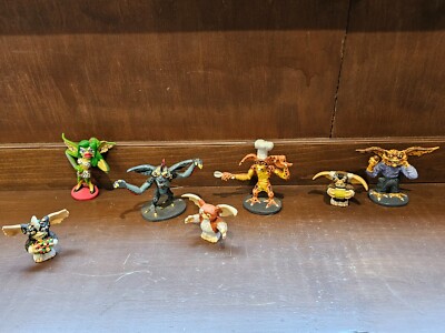 Lot Of Gremlins (7) PVC Figures Spike Gizmo Greta Applause 1990 Vintage ...