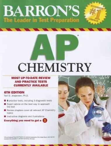 Barron's AP Chemistry, 6th Edition - Paperback - GOOD 9780764146947| eBay