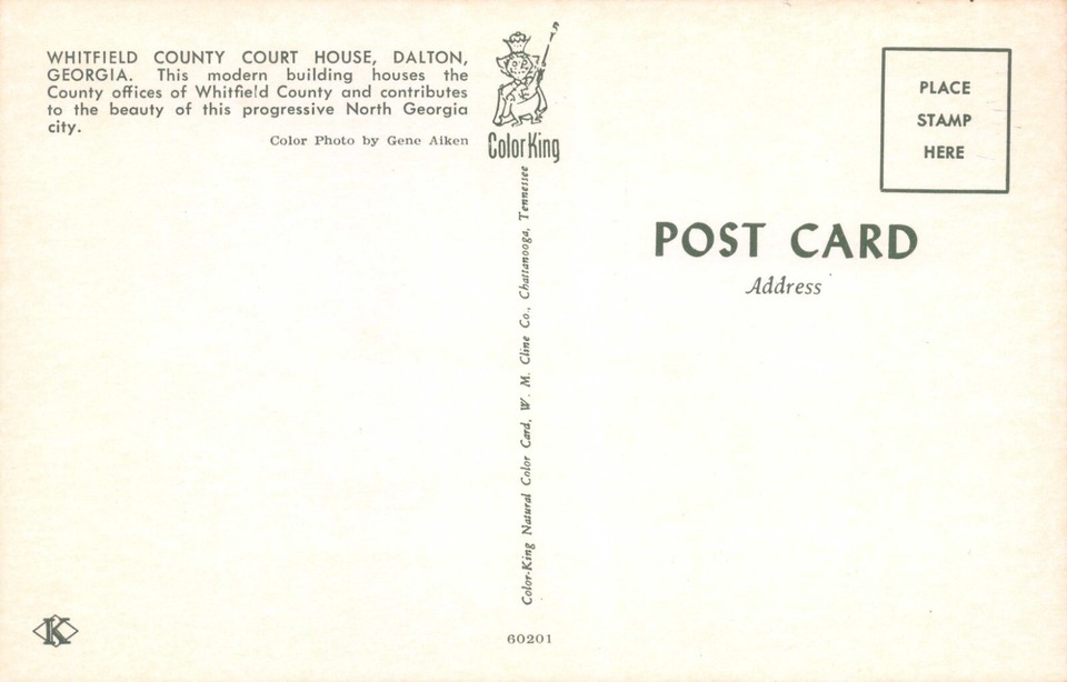 GA~GEORGIA~DALTON~WHITFIELD COUNTY COURTHOUSE | eBay