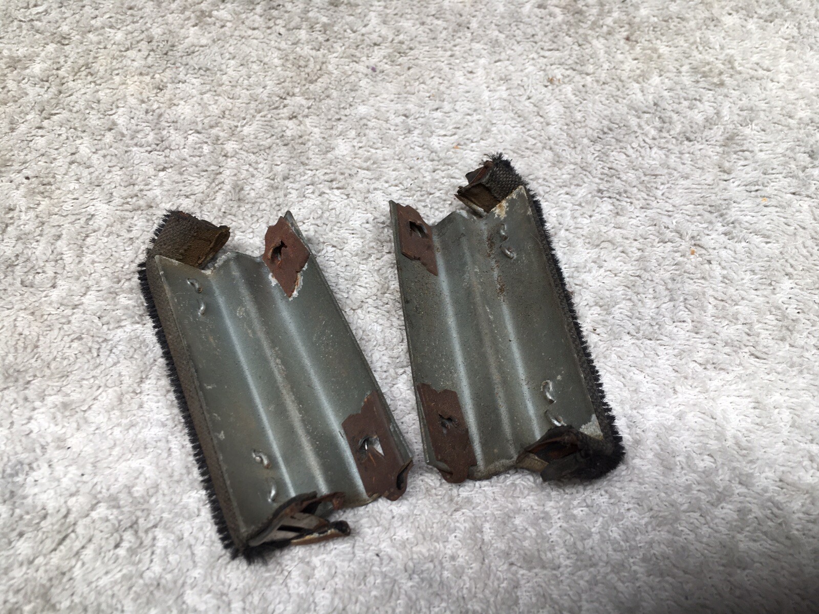 1955 1956 Chrysler 300 Imperial Newyorker Door Window Felt Guide Guides ...