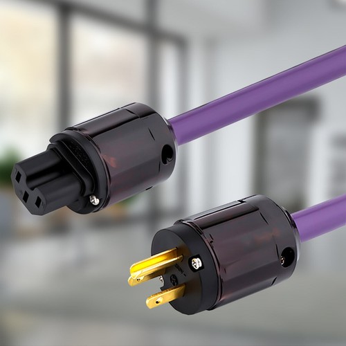 7N OCC Figure 8 C7 Power Cable 12 AWG Audiophile HiFi Audio AC Power ...