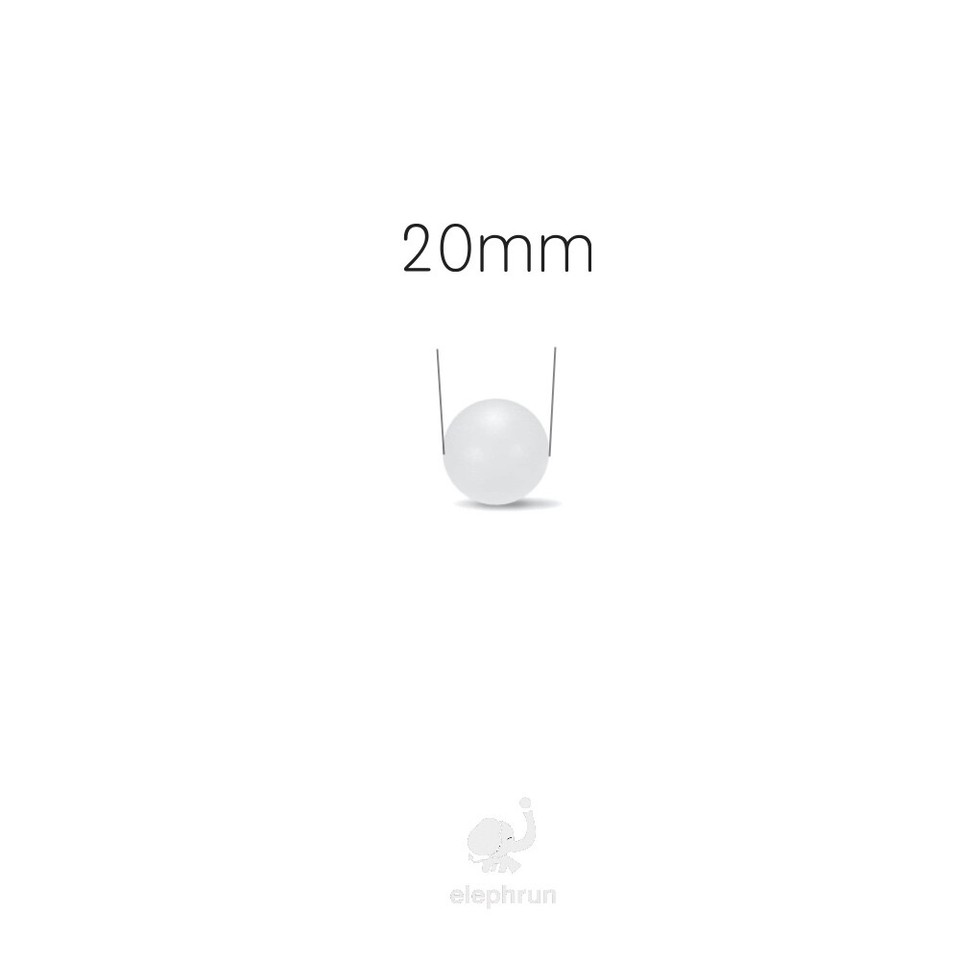 20mm Polypropylene (PP) Solid Plastic Bearing Balls Precision Sphere | eBay