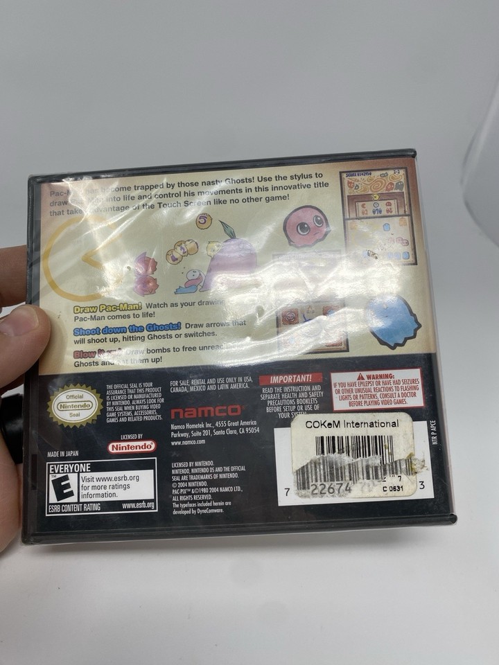 Nintendo DS Pac-Pix Namco Brand NEW SEALED Authentic 722674700023| eBay