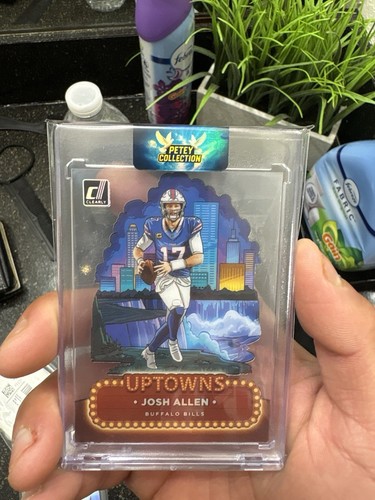 2024 Panini Donruss Clearly Josh Allen Uptown SSP Case Hit | eBay