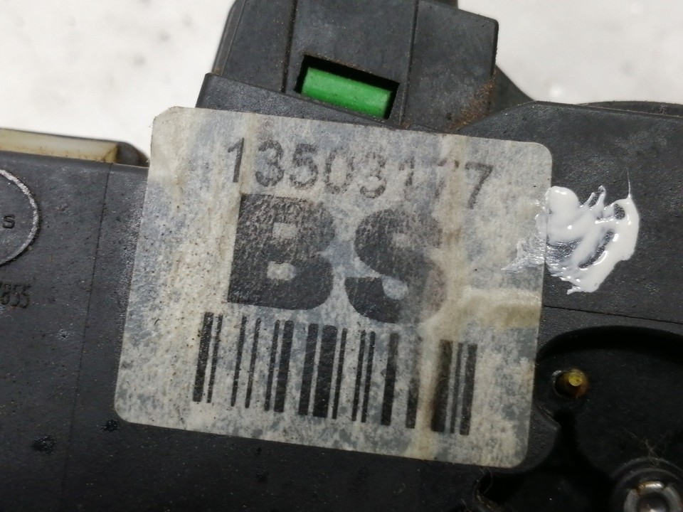 13503177 SERRURE DE PORTE ARRIÈRE GAUCHE / 1009590 POUR OPEL INSIGNIA ...