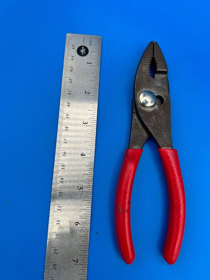 Snap-On Tools Slip Joint Pliers Red 46ACP K-10-1 | eBay