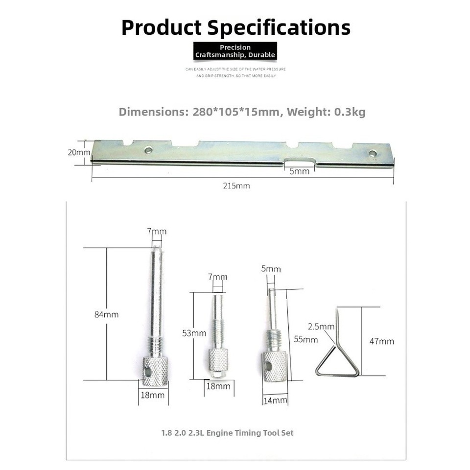 Camshaft Lock Tool Timing Chain Tool Anti-rust Coating Precision ...