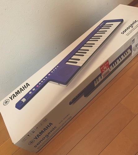YAMAHA SHS-300BU SonoGenic Mini Keytar Blue 37Keys with Strap USB ...