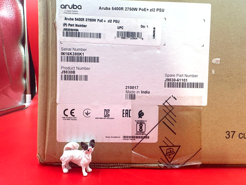 New HPE Aruba 2750 watt Redundant Power Supply 5406 5412 J9830B#ABA ...