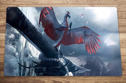 Dragonlord Ojutai Trading Card Game MTG Playmat TCG CCG Mat Free Bag | eBay