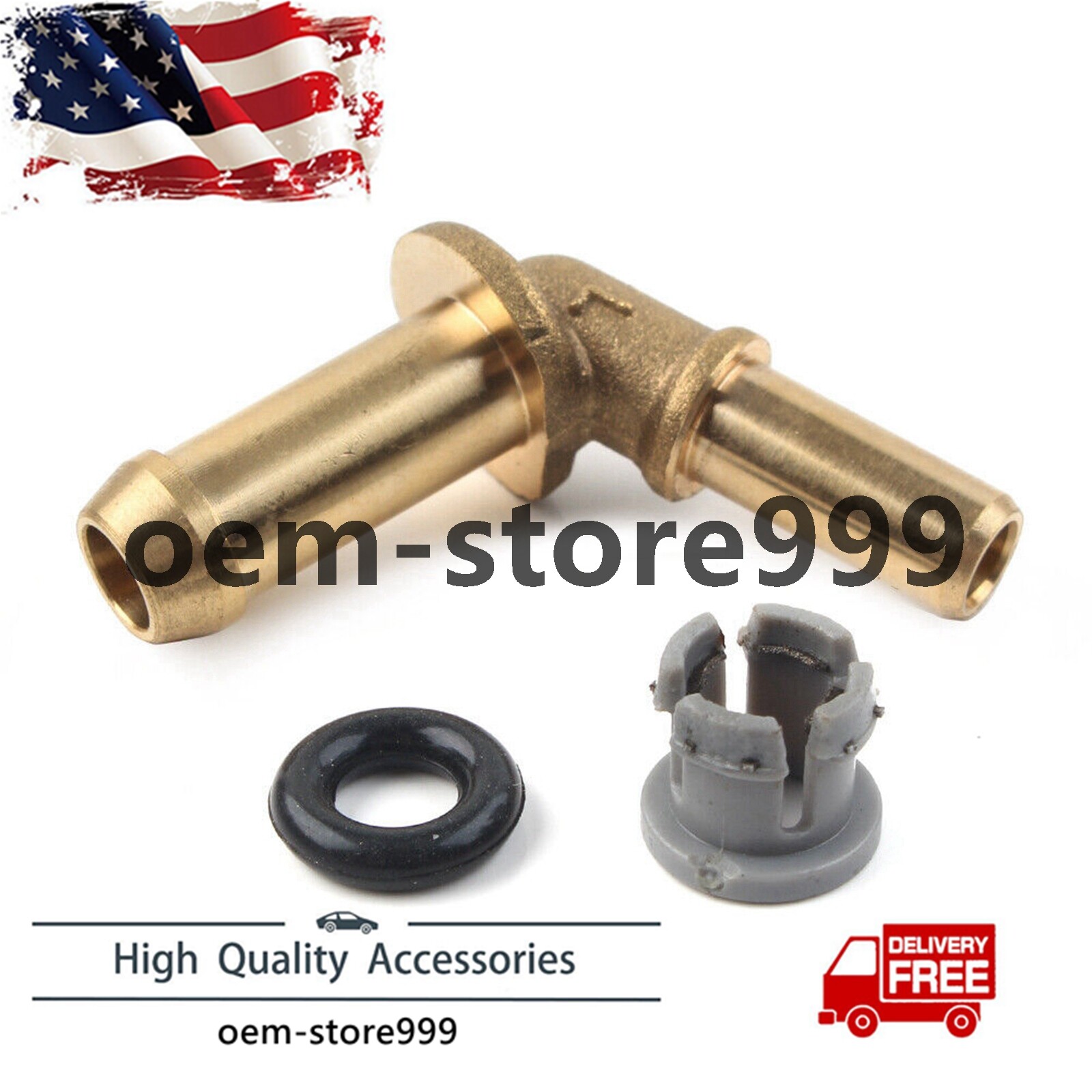 For Jaguar Land Rover Thermostat Water Outlet Tube Connector Kit 3.0 V6 ...