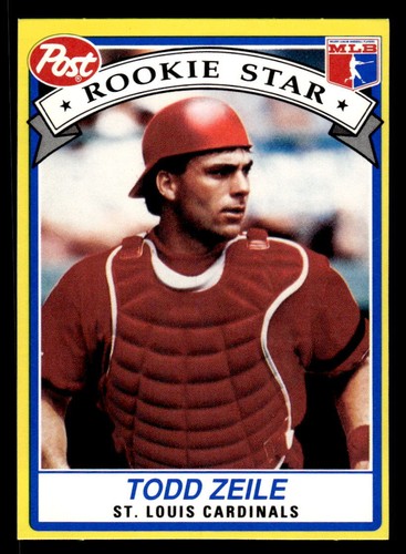Todd Zeile St. Louis Cardinals 1991 Post Cereal #25 | eBay