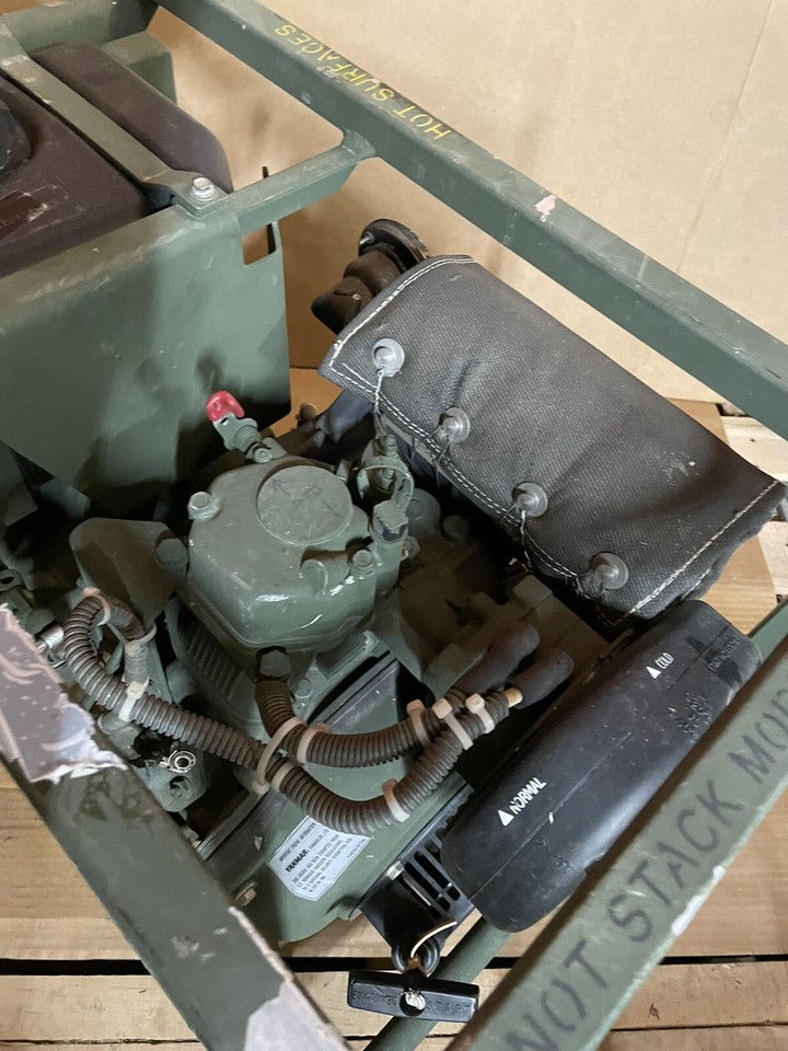 Military Portable Generator 2KW 28V Dewey MEP-501A 6115-01-435-1567 104 ...