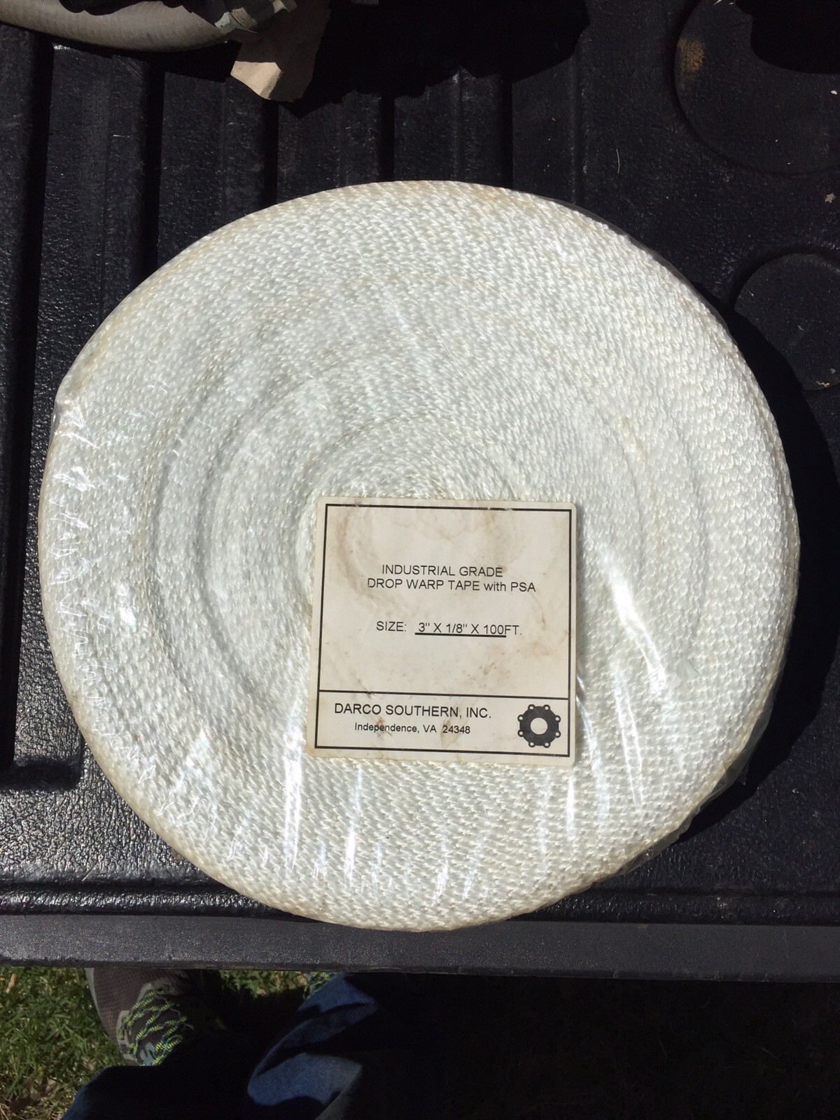 N.O.S. Darco Southern Inc.Industrial Grade Drop Warp Tape W/PSA 3” X 1/ ...