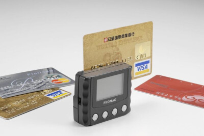 Smallest Magnetic Stripe Bank Debit Credit Card Skimmer Reader Cloner w ...