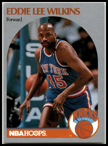 Eddie Lee Wilkins #211 1990 NBA Hoops Knicks B0138A | eBay