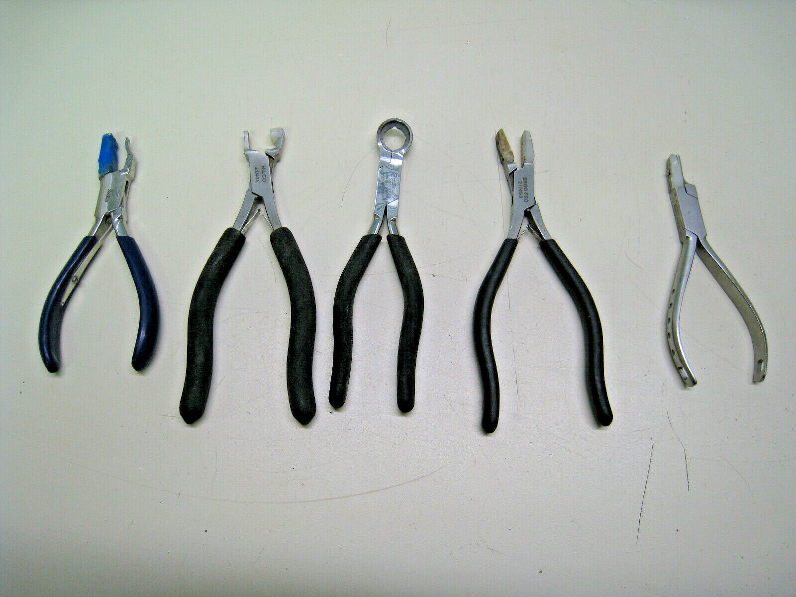 Lot of 9 Assorted Hilco Sadler Grobet Optometry Ophthalmology Tools ...