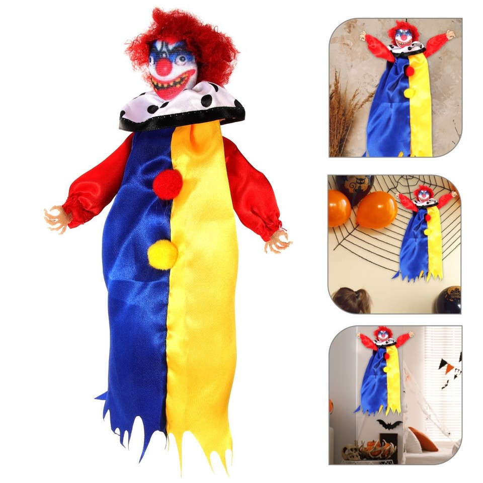 Halloween Clown Pendant Props for Haunted House Evil Carnival ...