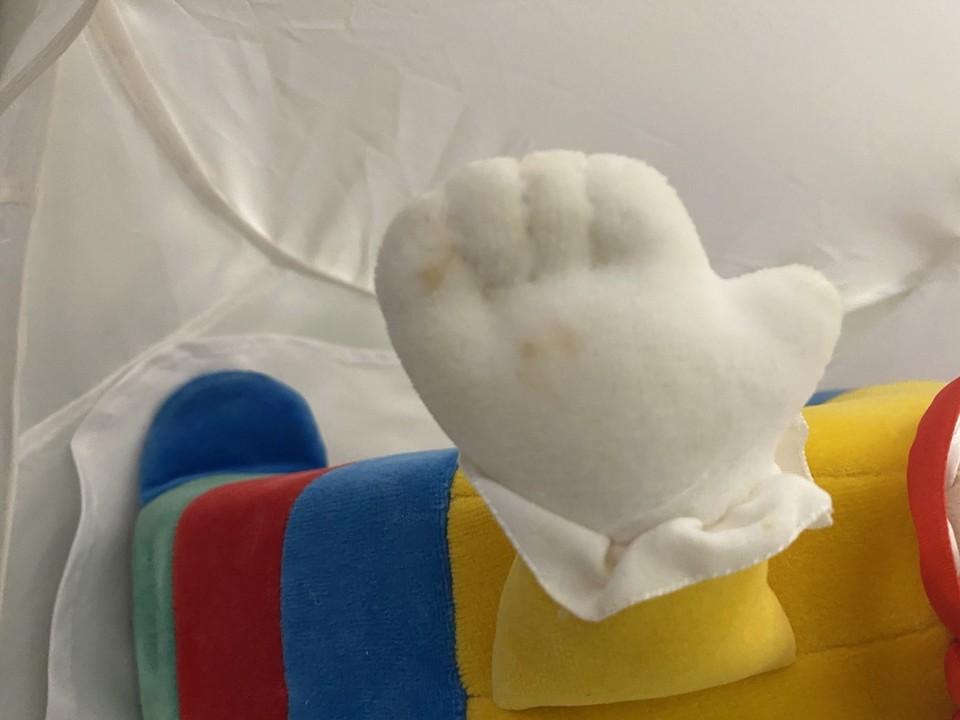 BRIO SWEDEN FREDDIE THE TRAIN CLOWN BRIDGE STUFFED ANIMAL PLUSH TOY ...