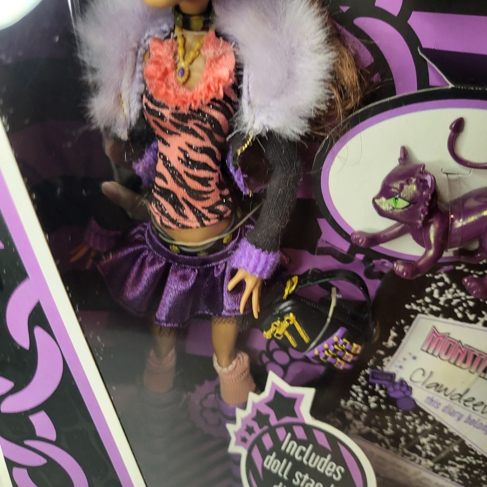 Monster High 2009 Clawdeen First Wave Doll NIB NRFB | eBay