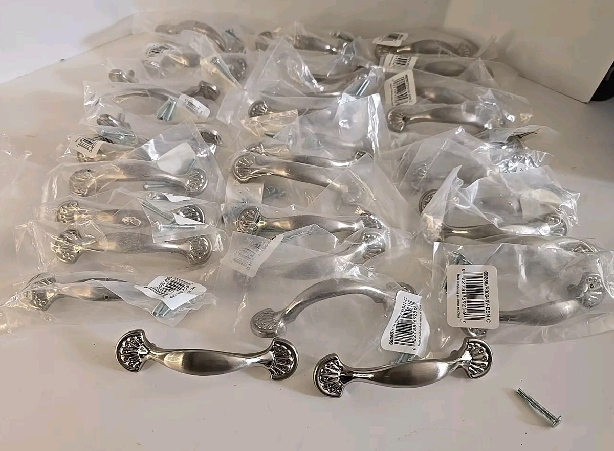 Nautical Drawer Pull Satin Nickel Octopus Drawer Pulls, Beach Decor,
