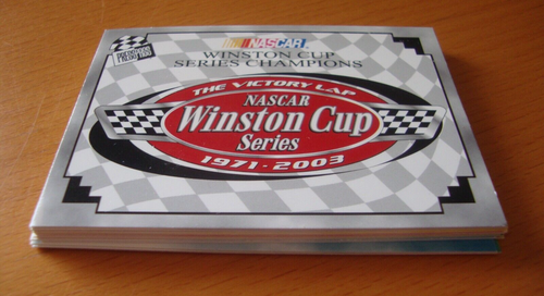 Complete Set 15 NASCAR 2003 Press Pass Victory Lap Winston Cup ...