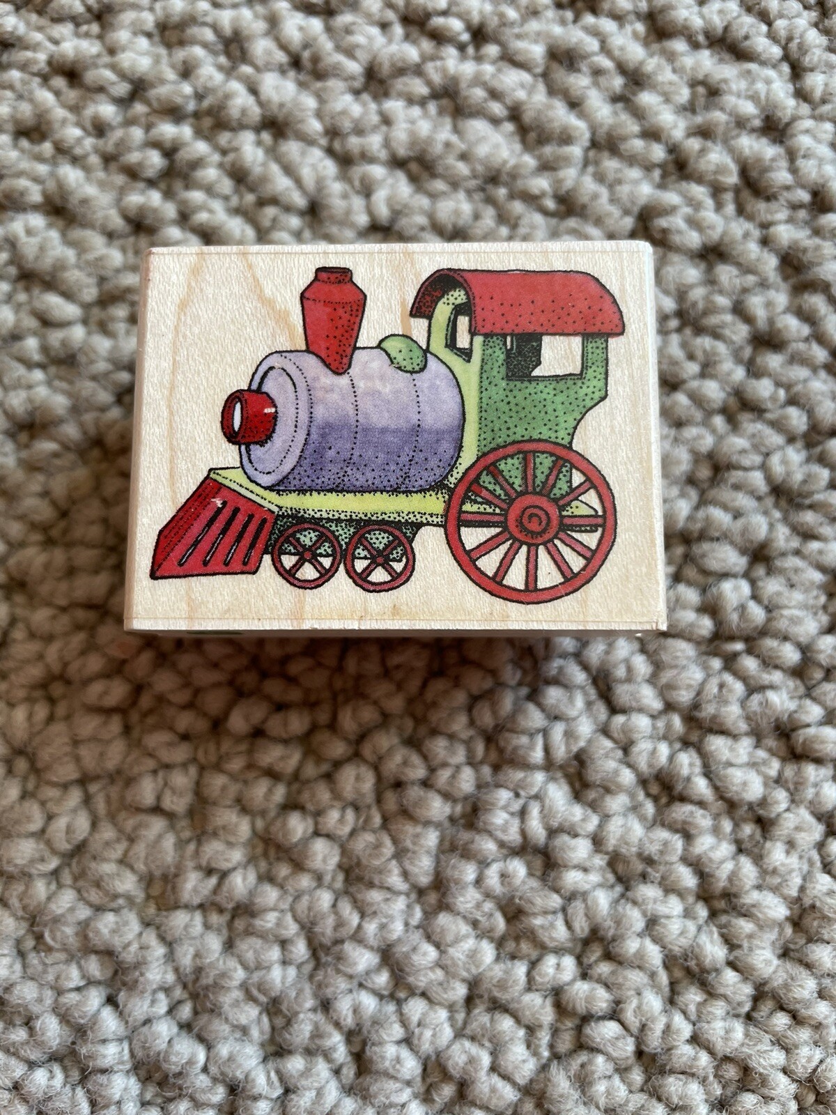 Rubber Stampede A2638D Christmas Train Rubber Stamp | eBay