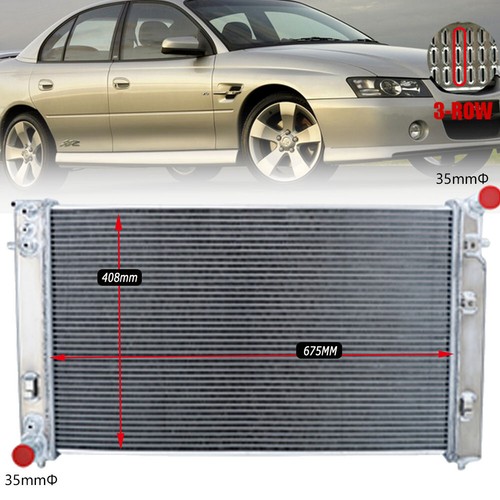 3 Core Radiator For Holden Commodore VY 5.7L V8 GEN3 LS1 WK STATESMAN ...