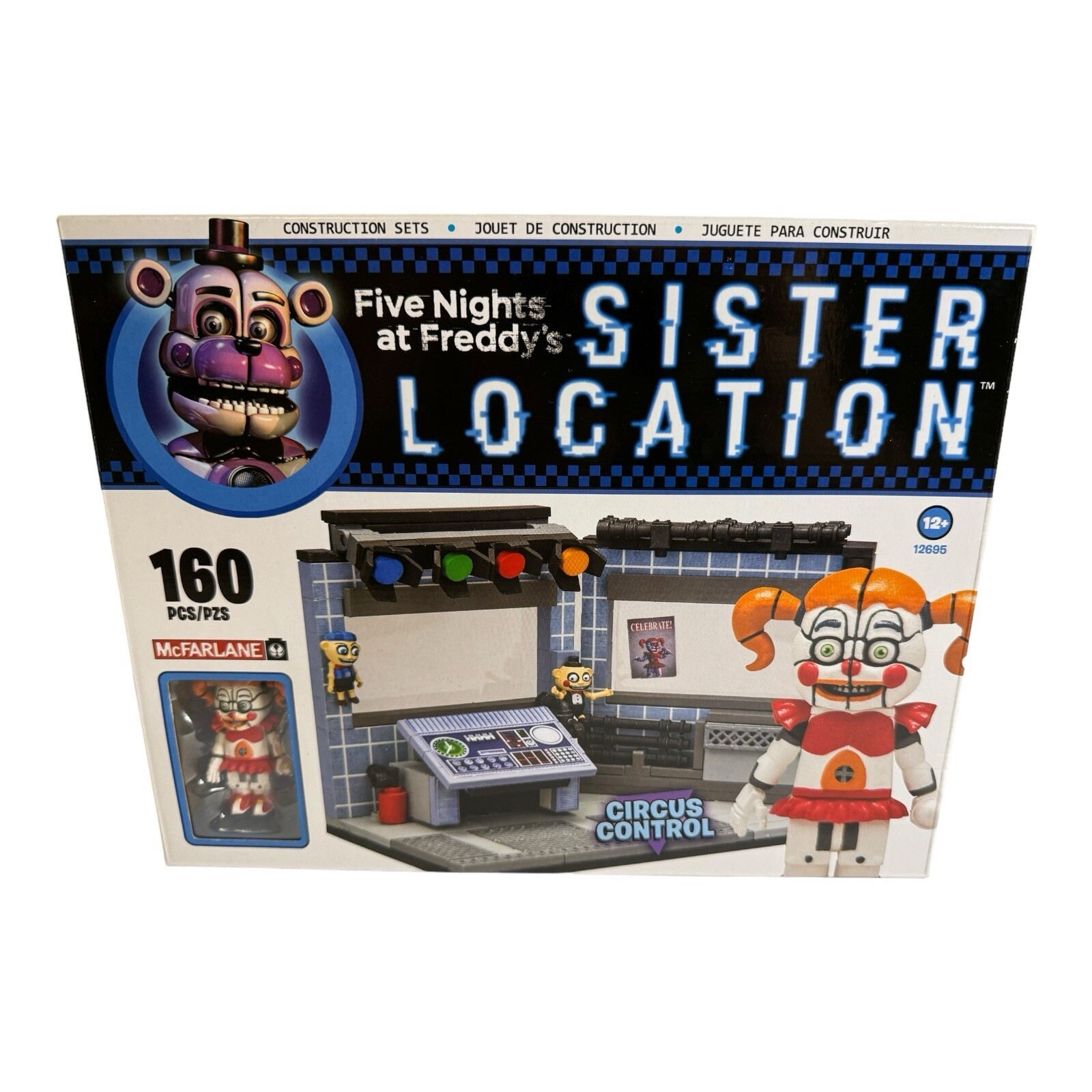 FIVE NIGHTS AT FREDDYS MCFARLANE TOYS CIRCUS CONTROL SISTER LOCATION ...