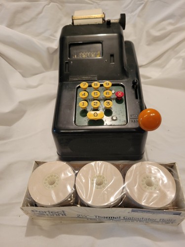 Vintage Barrett Figuring Listing Adding Machine | eBay