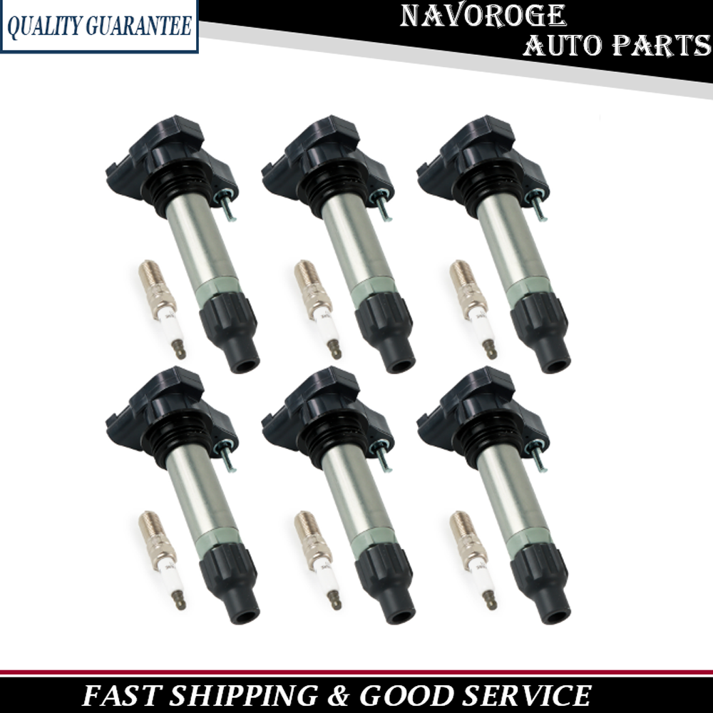 Pack of 6 Ignition Coils Fits Chevy Traverse Cadillac ATS CTS GMC ...