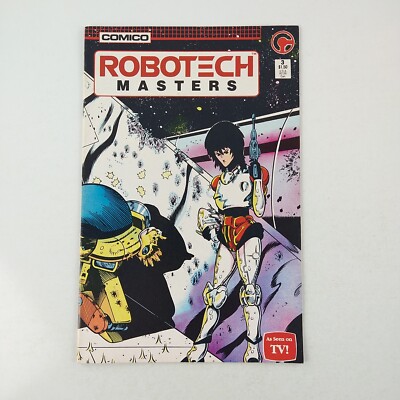 Robotech Masters #3 VF+ (1985 Comico Comics) | eBay