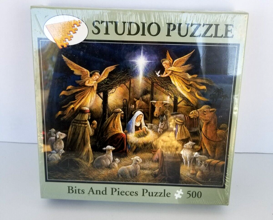 4 BITS AND PIECES PUZZLES NEW SEALED CHRISTMAS/ WINTER RUANE MANNING | eBay