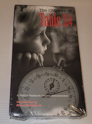 The Children Of Table 34 VHS 1994 (explicit material) | eBay