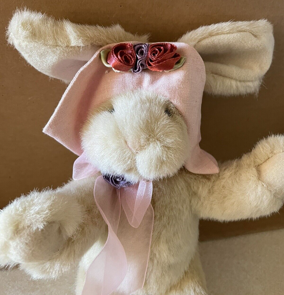 Vintage Russ Easter Bunny Rabbit BONNET Stuffed Animal Toy | eBay