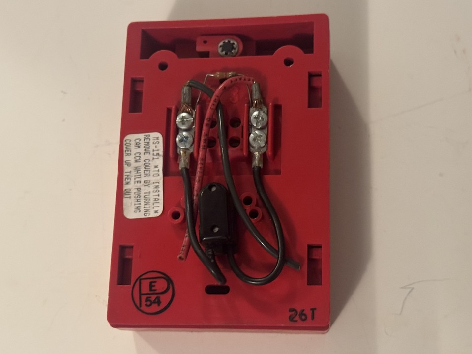 Cerberus Pyrotronics MS-151 Fire Pull Station | eBay