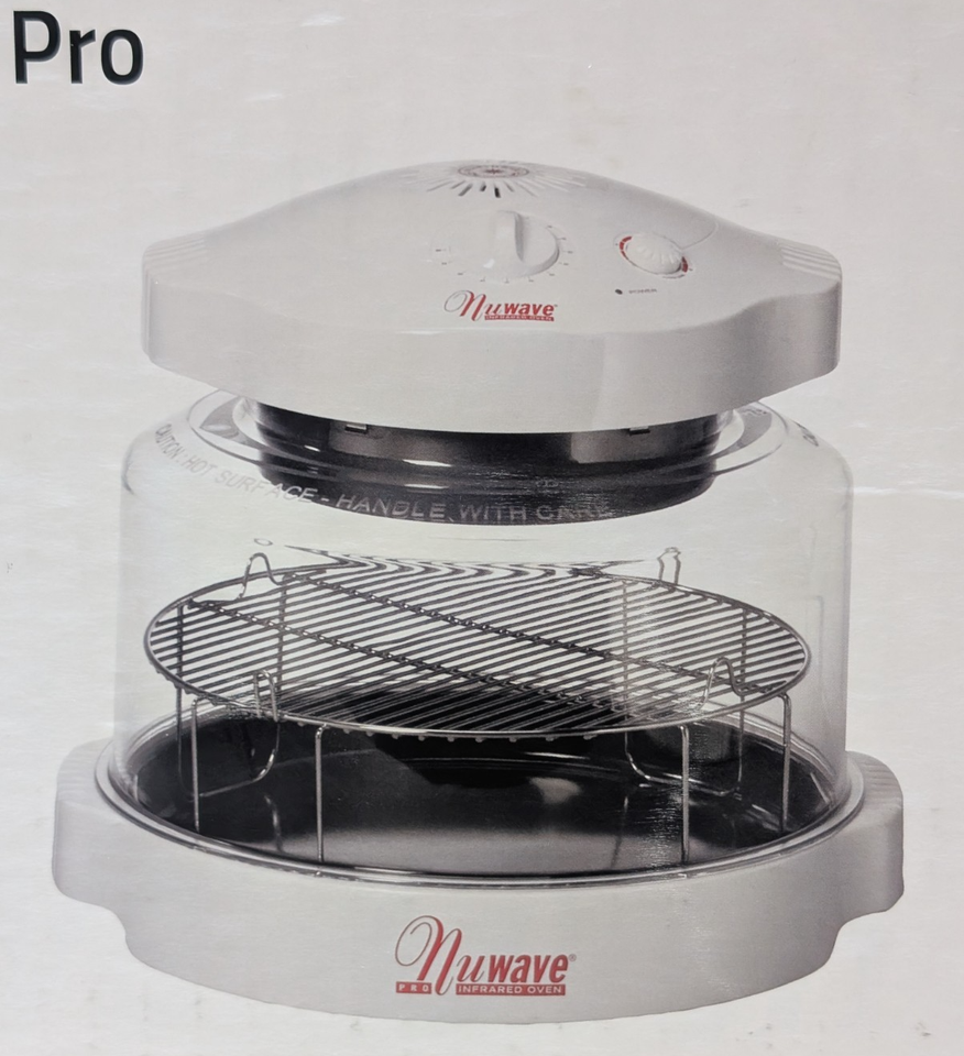 NuWave Infrared Analog Oven Pro #20203 Convection Air Triple Broiler ...
