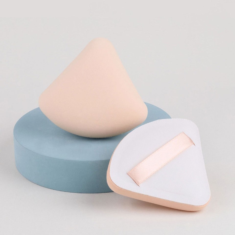 6 Pcs Makeup Pads Foundation Cushion Puff Dusting Powder Face Sponge ...