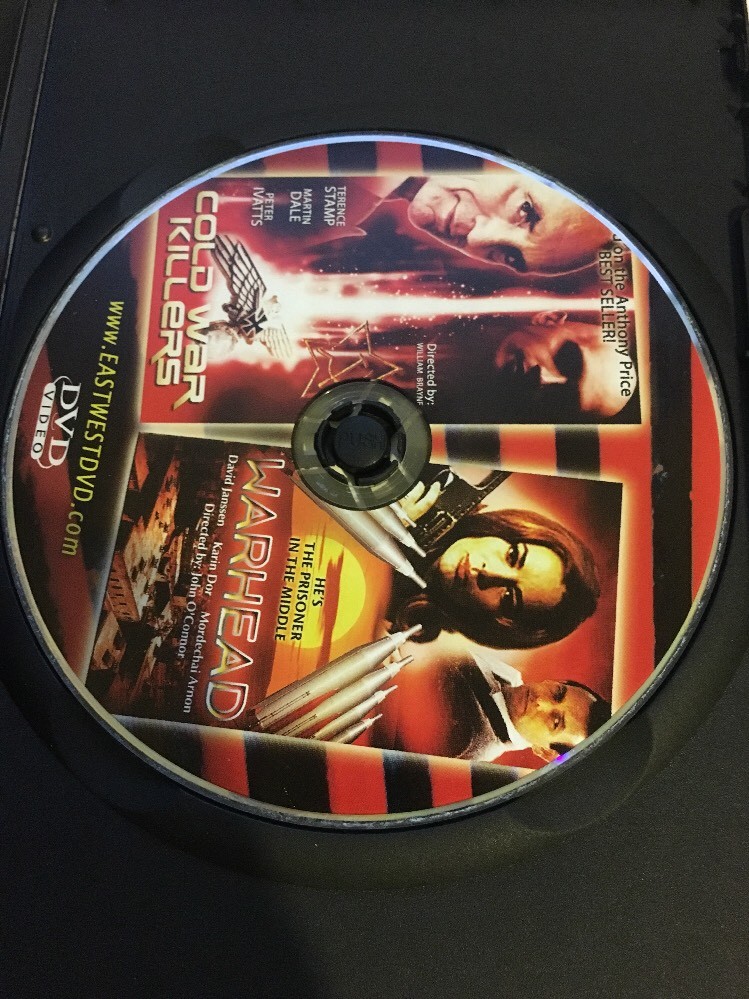 Cold War Killers Warhead DVD Very RARE OOP War Movies Double Feature ...