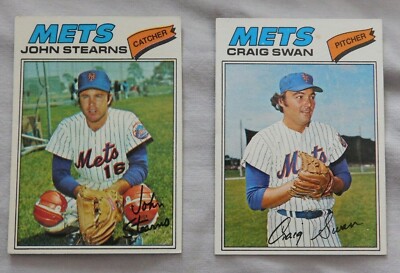 1977 Topps New York Mets Baseball Card Pick one | eBay