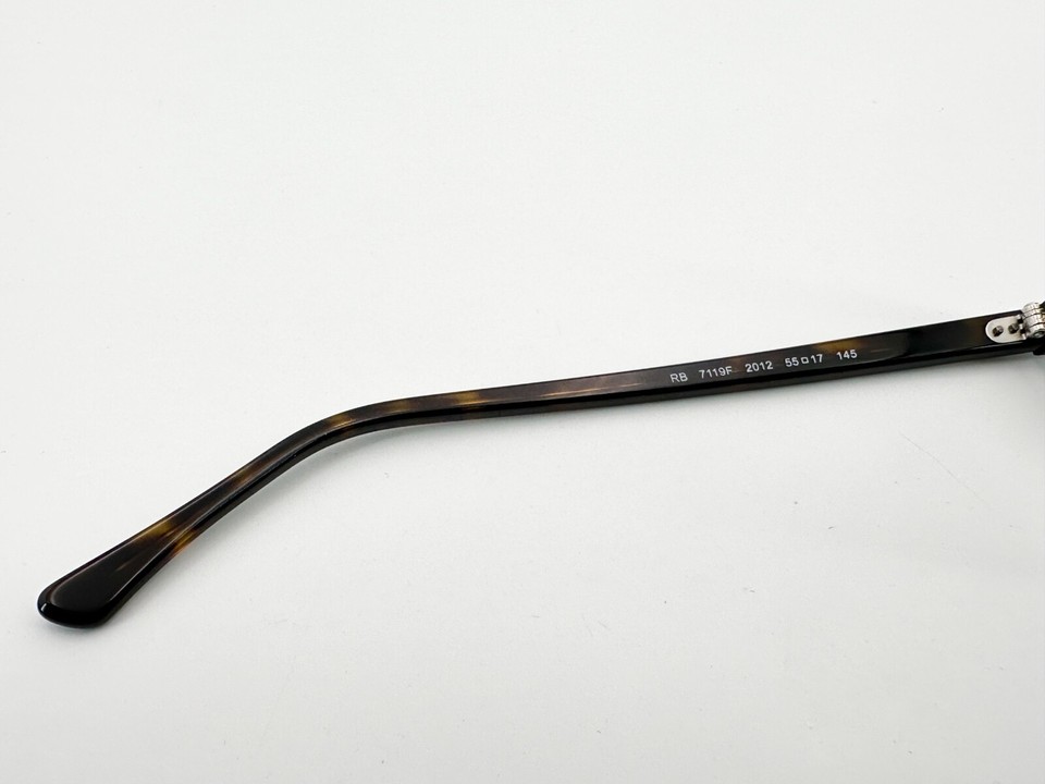 NOS Ray-Ban RB7056 Eyeglasses FRAMES 2012 Tortoise Brown 55[]17-145 ...
