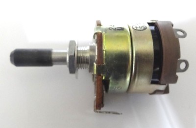 10K Linear push pull switched potentiometer SPDT mains switch lin M-10K ...