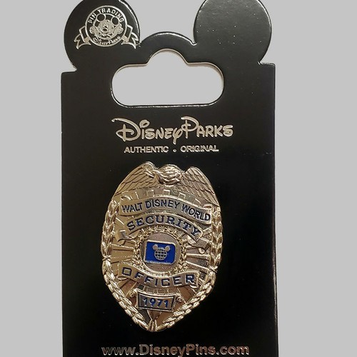 WALT DISNEY WORLD - SECURITY BADGE - COLLECTIBLE PIN - BRAND NEW ...