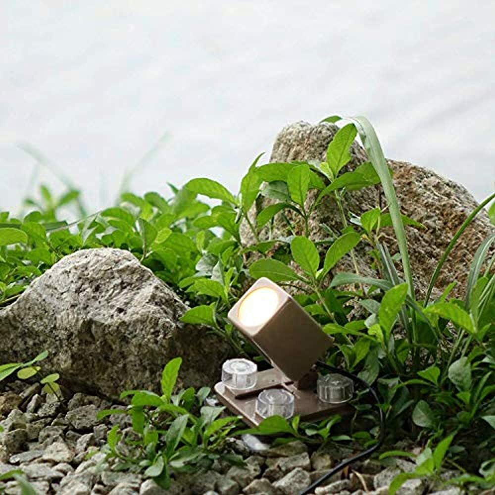 AquaHEX 60X Solar-Powered Underwater Spotlight, Warm White LED, For ...